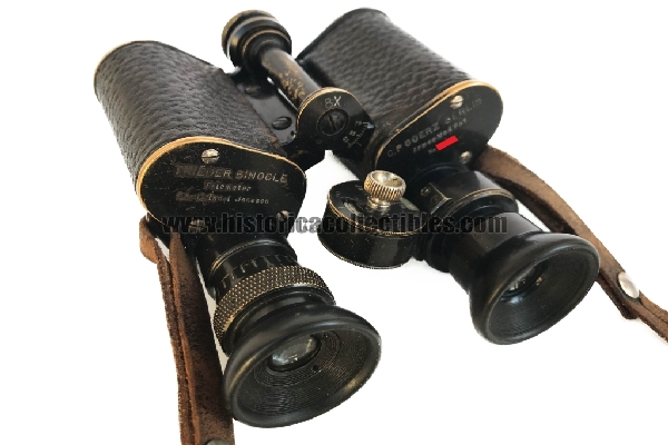 Binoculars Triëder with Telemeter 8x C.P. Goerz Berlin, Armee Mod. Lt ...