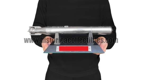 Large Model of Withehead River Torpedo, gift to Rear Admiral A. Parona ...